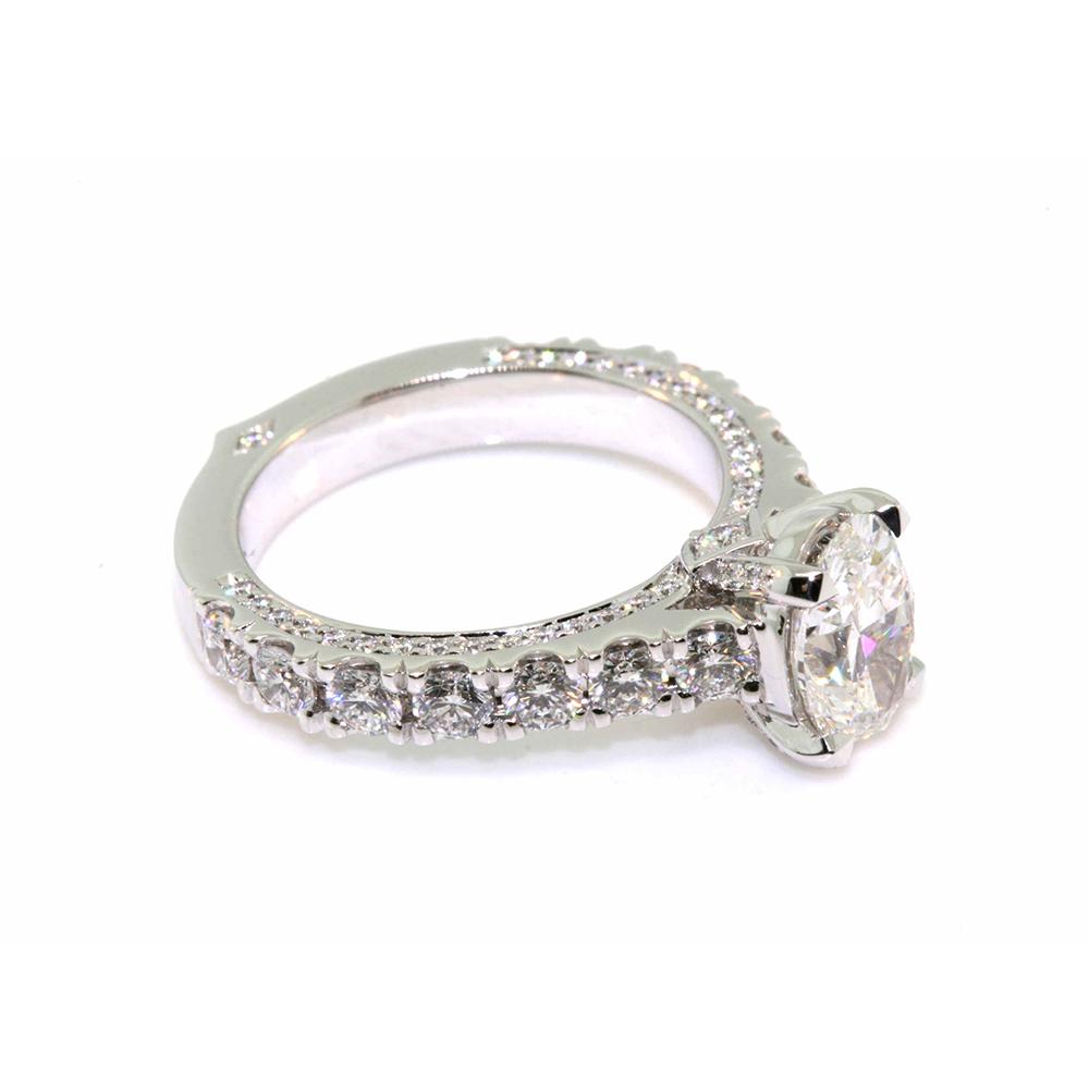 1.50ct Oval Diamond Solitaire – David Keefe