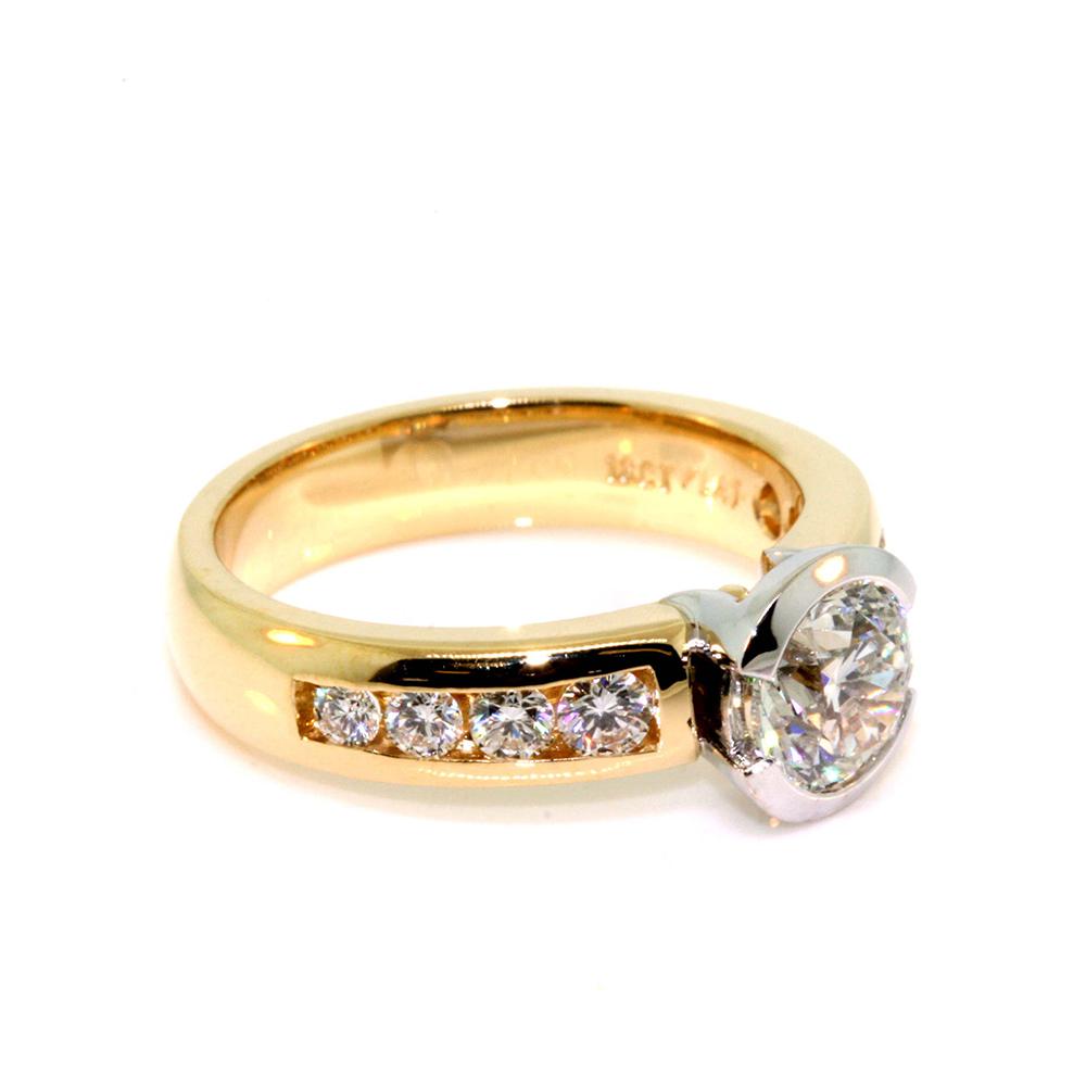 1.25ct Round Brilliant Cut – David Keefe