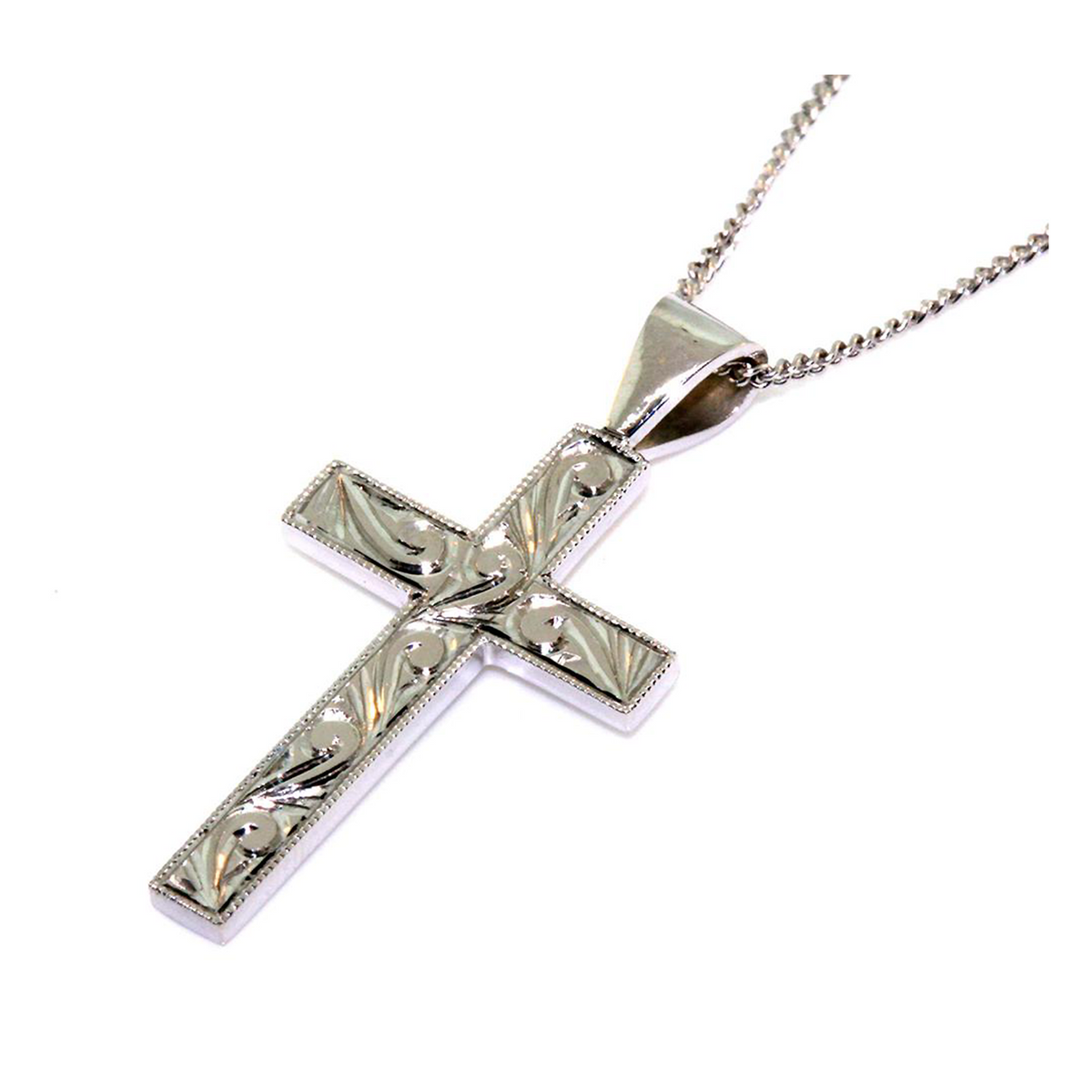 Hand-Engraved Cross – David Keefe