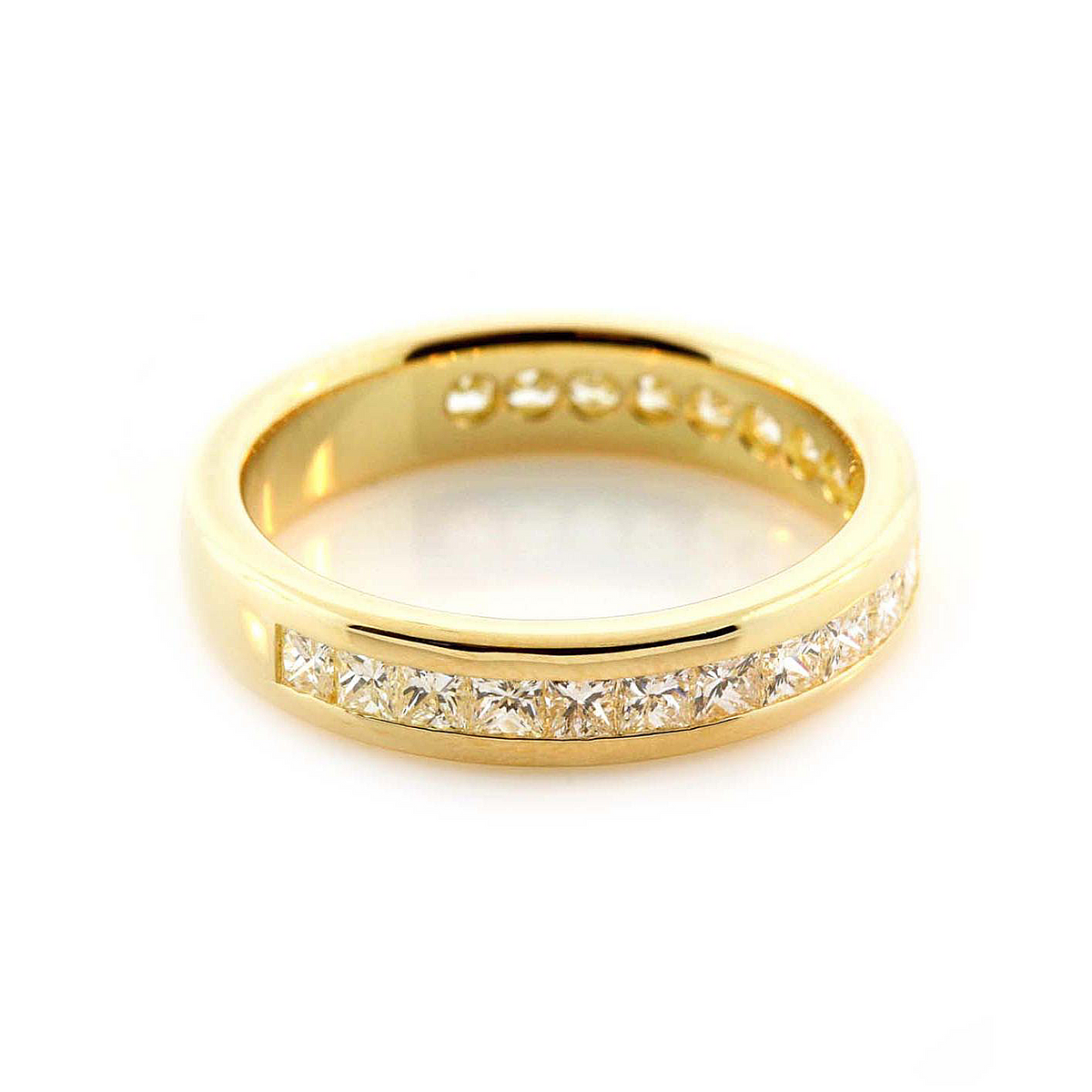 Three Quarter Diamond Wedding Ring – David Keefe Fine Jewellery